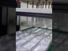 China Supermarket PET Freezer Food Tray Customized Lightweight For Meat Packaging for sale