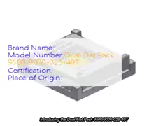 China Dual Flat Pack 9500/9000-025-40T Maximize Your Industrial Efficiency with Contacting Relay for sale