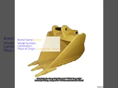 China Heavy Duty Excavator Trenching Bucket - V Ditch Trapezoidal for S130 Js150 Js160 for sale