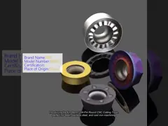 China Round CNC Cutting Tools CNC Carbide Milling Insert Milling Cutter Km-Rpmt1204-Pm for sale