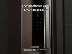 crystal oscillator-The  smart door locks