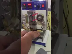 China Pneumatic Manual Small Shoe Heat Coding Machine for Hot Foil Stamping Hot Stamping Coding Made Easy and Affordable for sale