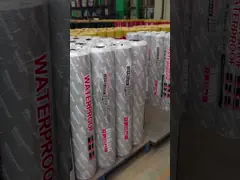 High Tensile Strength Bitumen Self Adhesive Sheet Membrane1.5mm Thick For Industrial Building Roofs