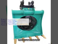 China Soil Sand Gravel Roll Screen Bucket 360 Rotary Screening Bucket for Excavator for sale