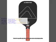 Hot Pressing Lightweight Graphite Pickleball Paddle Set Custom Logo