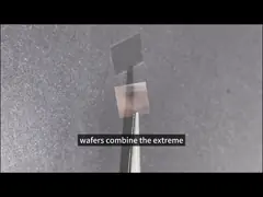 Farbloser 8X8 Monokristalliner Diamant 0,3 mm CVD Einkristall Diamant