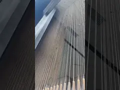 China 50"L Rain Pendant Light 50W Linear Chandelier For Dining Room for sale