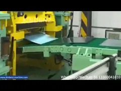 Excellent Perfromance High Speed Rotary Shear Metal Cut To Length Line