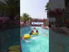 Cina Parco a tema artificiale Lazy River Equipment Indoor Lazy River Pool Galvanizzazione a caldo in vendita