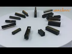 China 180 Degree IDC Box Header Connector Straight Type 6 Pin  - 64 Pin Male Sockets for sale