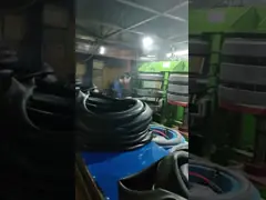 China The High-efficiency Inner Tube Curing Machine For Motorcycle Inner Tube Production Line Has A Capacity Of 3,000 Tubes Per Hour for sale