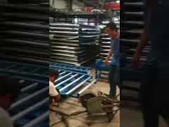 Cina Linea di assemblaggio del trasportatore a tamburo ad alta coppia per la produzione di batterie per veicoli elettrici 220V/380V/alimentazione manuale e tipo di cintura a rulli in vendita