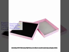 Unboxing Wow! Pink Luxury Rigid Boxes for Cosmetics/Jewelry Shatter-Proof, Foam Insert Ready Free Design Proof。