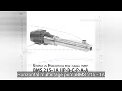 Grundfos BMS hp MG hp MG Horizontal multi-stage pump for drinking water treatment