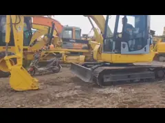China Used Komatsu PC78US Crawler Excavator Zero Tail Swing Excellent Condition for sale
