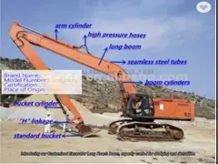 De persoonlijke Langstreckenbagger für den Abbau von Schleppmaschinen Q355B Q690 is uitgerust met een sleepsysteem dat snel kan bewegen.