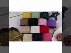 China 5 size corduroy lace hot stamping dot ribbon ribbon 38mm bow DIY handmade accessories candy packaging for sale