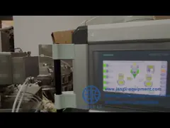 5000-100000 capsule/h 4 Zoll Kleinmaschine zur Verkapselung von Gel mit einer Füllgeschwindigkeit von 4 kW Per il riempimento del campioneè necessario utilizzare un‘altra macchina di riempimento del campione.