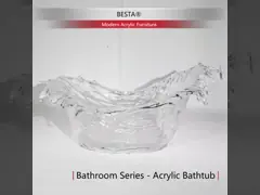 China Clear Acrylic Furniture & Bath - High Durability Modern Design with 5-25 Day Delivery and Custom Color Options for sale