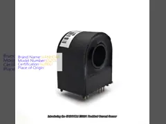 Sensor de corriente residual de corriente continua de 5 V compacto y preciso con dimensiones de 10 X 22 X 15 X 27 mm