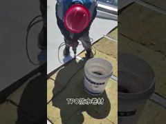 China High Polymer TPO Waterproof Membrane Sheet Weldable  With High UV Resistance Reinforce for sale