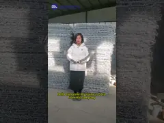 China Hot-Dipped Galvanized Hexagonal Gabion Mesh Cage for Slope and Riverbank Protection for sale