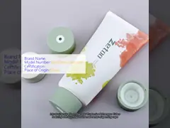 45mm Diameter Customized Shampoo Tubes with Soft Touch Two-Color Matt Center-Dispensing Caps