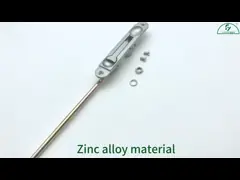 Modern Surface Mounted Flush Bolt Lock, fecho de segurança de porta flush