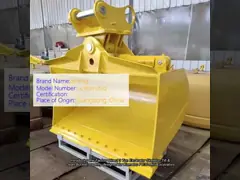 Factory Direct 3 Ton Excavator Skeleton Tilt & Clean Bucket for Komatsu PC30 Mini Excavator