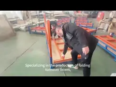 Une boîte à palettes en métal: durable, polyvalente et idéale pour la logistique