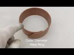 China 1317184 131-7184 120.65mm Outer Diameter Wear Ring Piston for Caterpillar Hydraulic Cylinder Seals Piston Ring for sale