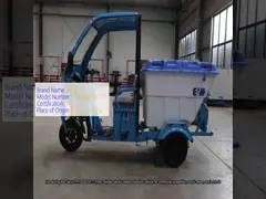 China Community property, scenic area, garbage collection and transportation vehicle, classification, school for sale