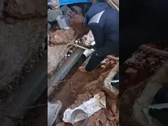 China 2 Inch Pipe Repair Clamp For Elbow Round Head Equal 304 Stainless Steel Pipe Connector for sale