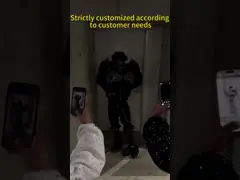 custom zip up fur rhinestone hoodie