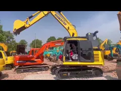 China Used Komatsu PC130 Excavator for Sale 13-Ton Recent Service Excellent Condition Class Low Hours for sale