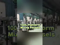 China 30T/D Automatic Ink Production Line with Fixed Platform Installation for Ceramic Diaphragm Paste Manufacturing for sale