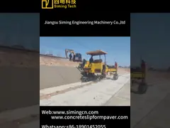 Multi Purpose Concrete Slip Form Paver For Highway Construction