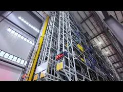 Max 45m Automated Storage Retrieval System AS-RS Stacker For Max 1500kg Pallet