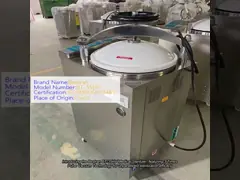 Medical Sterilizer Machine Hospital Sterilization Equipment 3 Times Pulse Vacuum