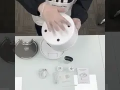 China Odor Control Ceramic Bowl Water Fountain Food Grade Automatic Pet Water Feeder for sale