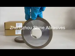 Shine Abrasives Metal Bond Diamond Wheels For Tungsten Carbide Roll Profile Grinding