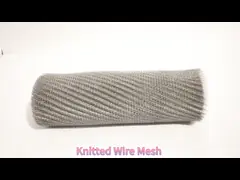 Stainless Steel 304 316 Knitting Wire Mesh Metal Knitted Wire Mesh Gas-liquid Filter Mesh