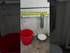 China Whole House 304 Stainless Steel Water Filter CTO Activated Carbon Soft Water Purification System for sale