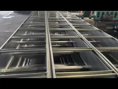 China Silver Corrosion Resistant Indoor / Outdoor Ladder Type Cable Tray With Accessories for sale