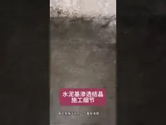 China Durable White Cement Based Waterproof Coating Permeable For Tunnels Water Pools for sale