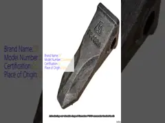 China Durable Forged Komatsu PC60 Excavator Bucket Teeth Adapters Pins Side Cutters for sale