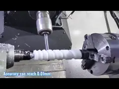 중국 제조 주문 식품 등급 컨베이어 유연 스파이럴 오거 Upe Hdpe Pp Uhmwpe 폼 나일론 스크루 플라스틱 오거 Cnc Pars 기계 쉬운 조작 스크루 컨베이어 판매용