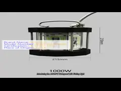 China Waterproof LED Fishing Light with 8-10 Hours Working Time For Boats Deep Sea Night Fishing for sale