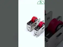 China Precision Aluminum Sliding Door Window Rollers Heavy Duty Sliding Window Pulley for sale