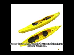 China Custom Rotational Molding Kayak - LLDPE Sit-On-Top Design for Sea & Recreational Use with Custom Sizes and Colors for sale